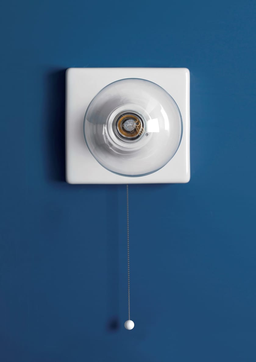 MAKE-UP | Wall lamp By Ceramica Flaminia design Paola Navone