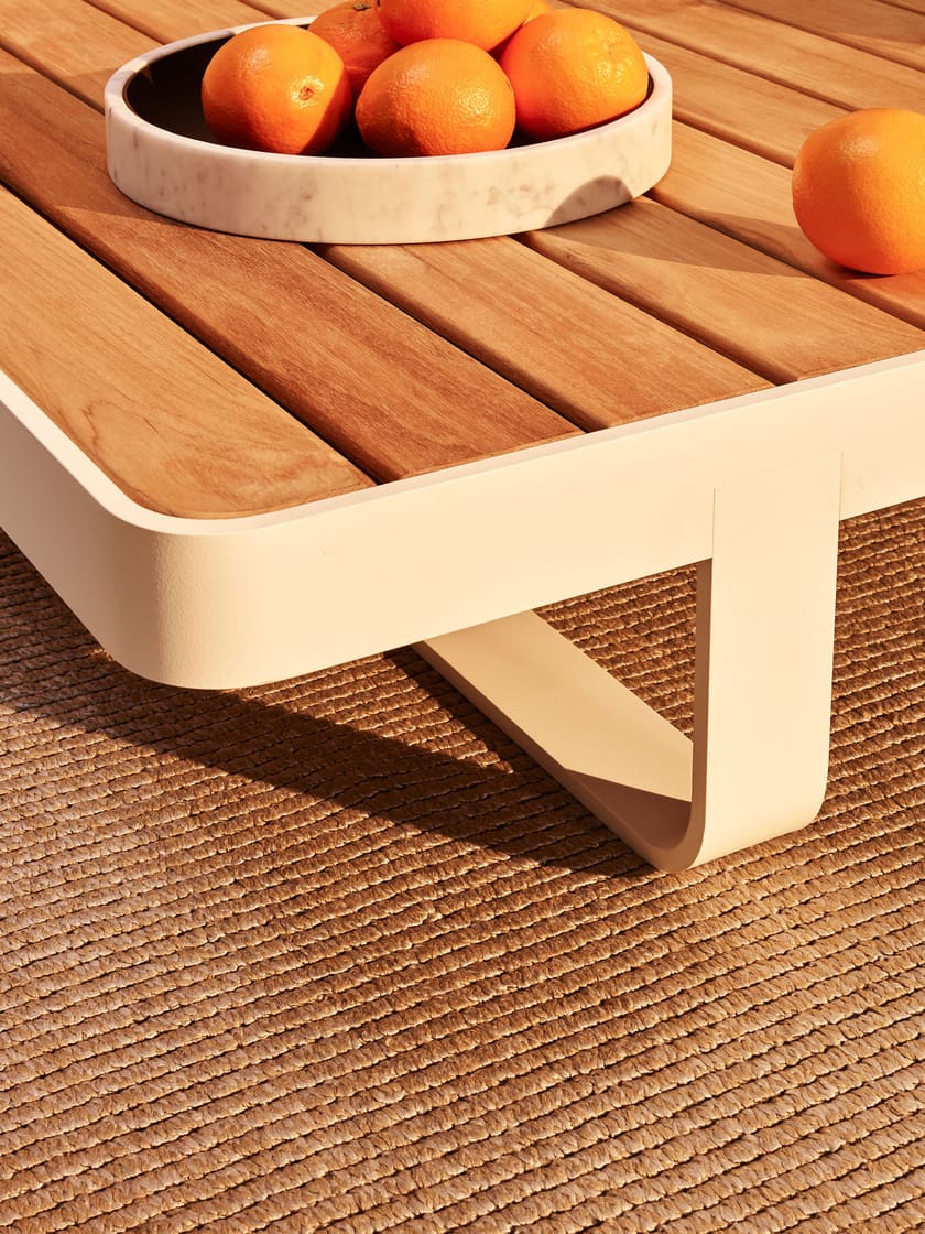 MAKEMAKE | Teak coffee table Makemake Collection By Terraforma design ...