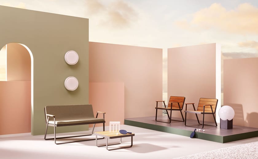 MAKEMAKE | Teak coffee table Makemake Collection By Terraforma design ...