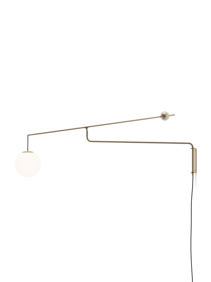 MALAMATA Glass wall lamp By Luceplan