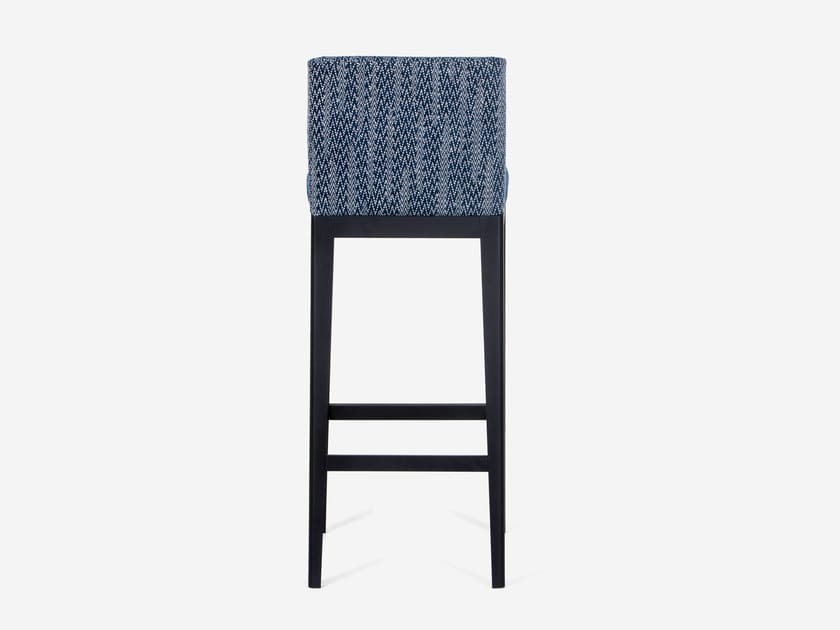 MALTA | Stool Upholstered ash stool with footrest By Anesis