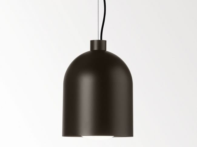 LED aluminium pendant lamp with dimmer MANTELLO LED Mantello Collection ...
