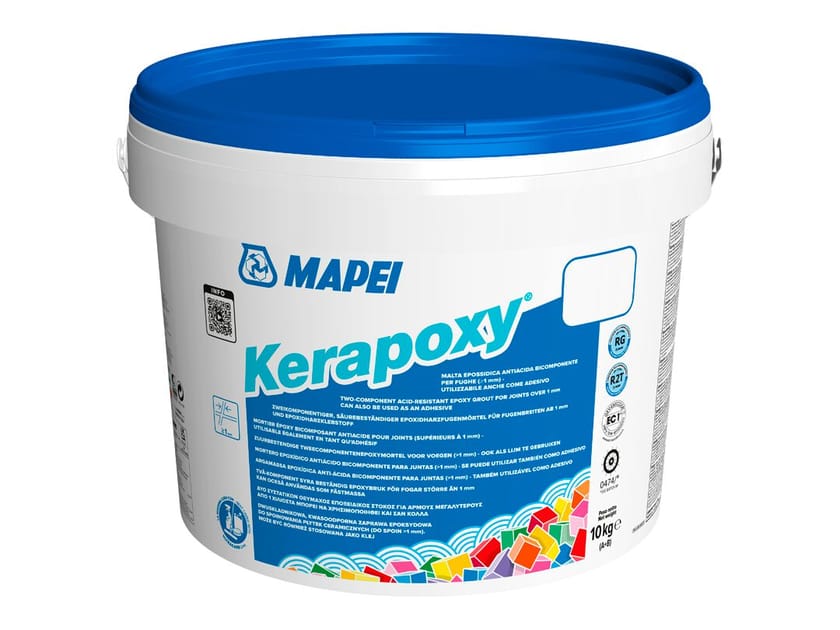 KERAPOXY Two-component acid-resistant epoxy grout By MAPEI