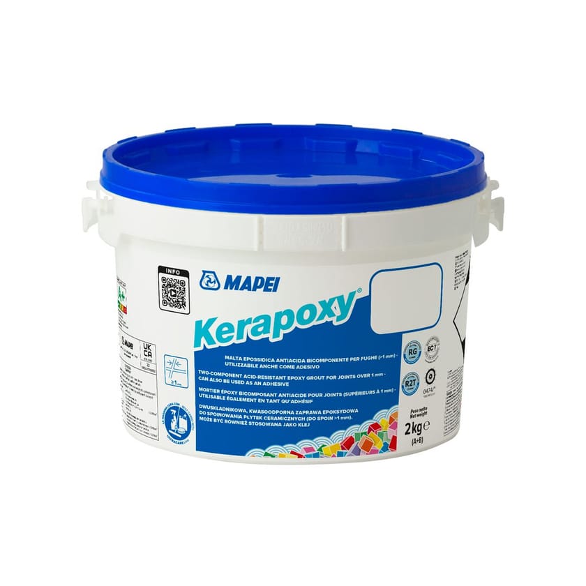 KERAPOXY Two-component acid-resistant epoxy grout By MAPEI