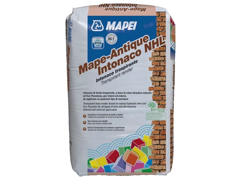 MAPE-ANTIQUE INTONACO NHL Hydraulic and hydrated lime based plaster By ...