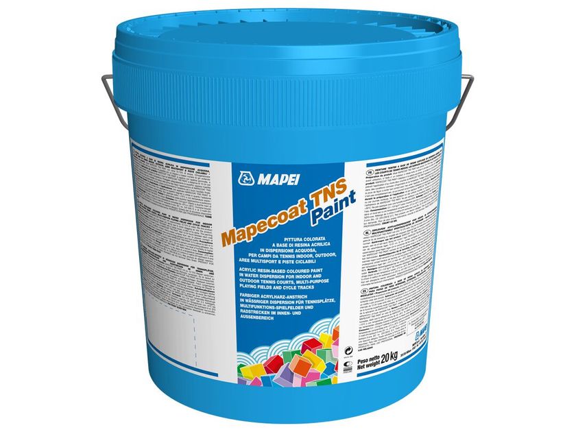 MAPECOAT TNS PAINT Coloured acrylic resin-based waterborne coating By MAPEI