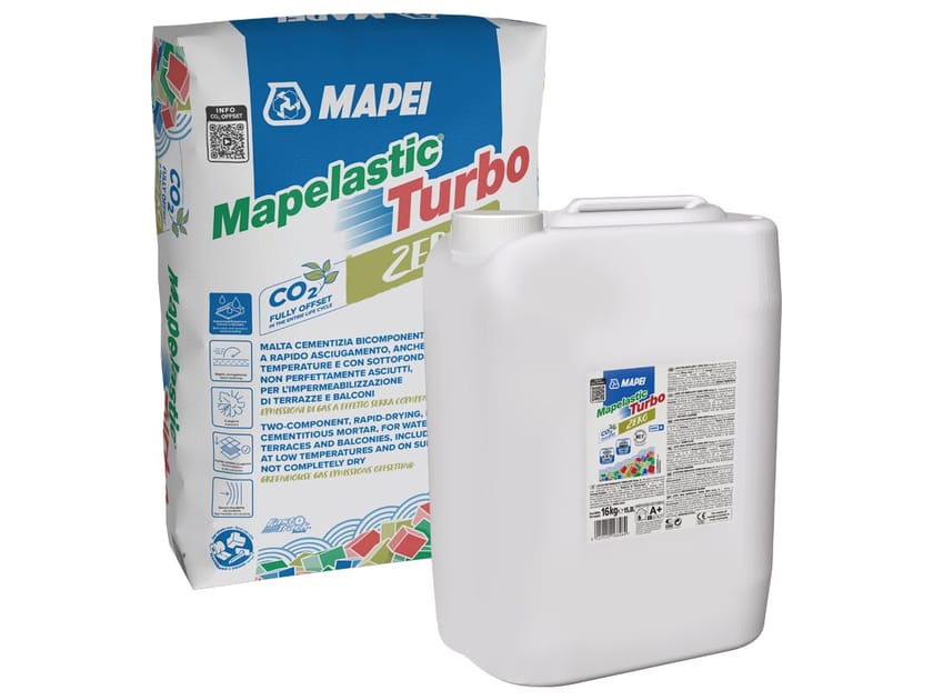 MAPELASTIC TURBO ZERO Malta cementizia bicomponente elastica per ...