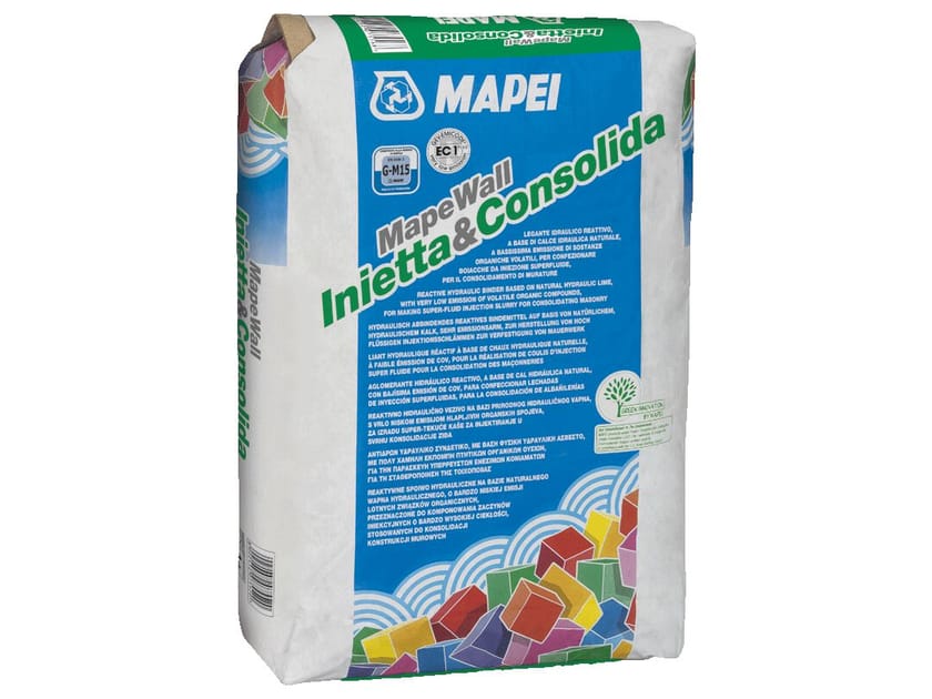 MAPEWALL INJECT & CONSOLIDATE Masonry consolidation By MAPEI