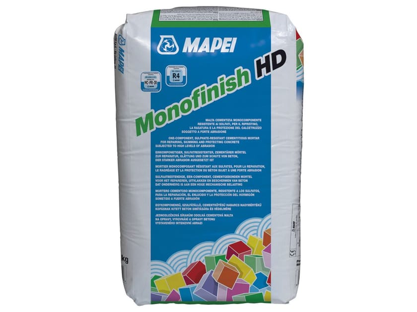 MONOFINISH HD Skim coat and cementitious finish for plaster By MAPEI