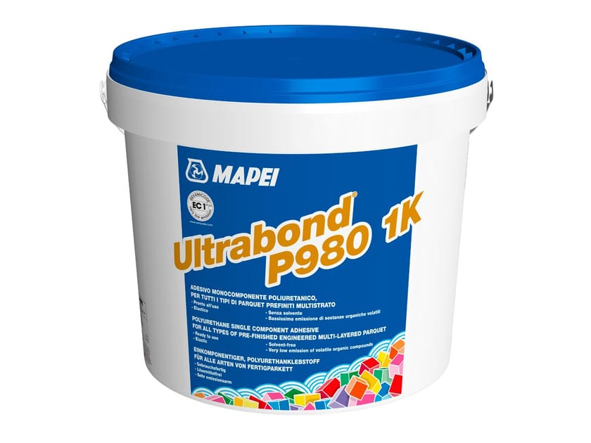 ULTRABOND P980 1K Adhesivo para pisos de madera By MAPEI