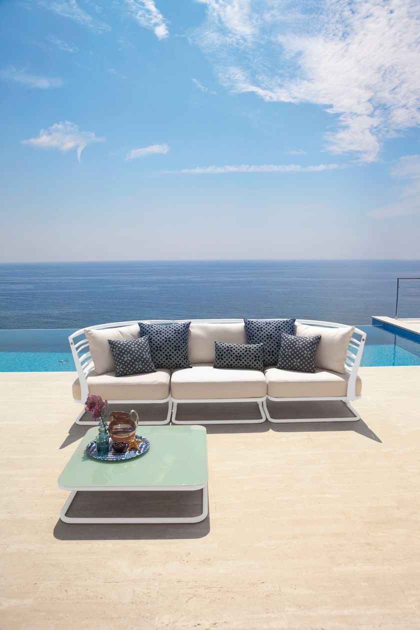 MARCEL | Low coffee table Marcel Line By emu design Chiaramonte Marin
