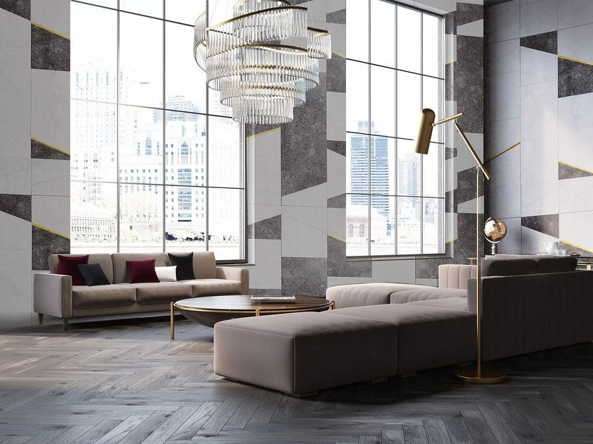Marble wall tiles MAREA By Monitillo1980 design Chapman Taylor Architetti