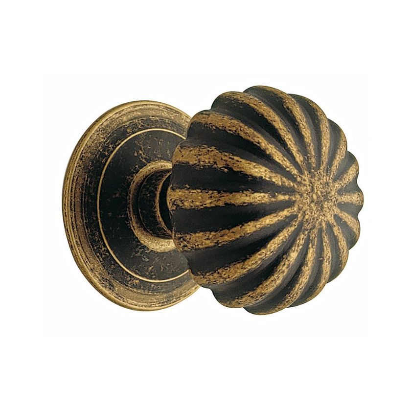 MARGHERITA Brass door knob By Reguitti
