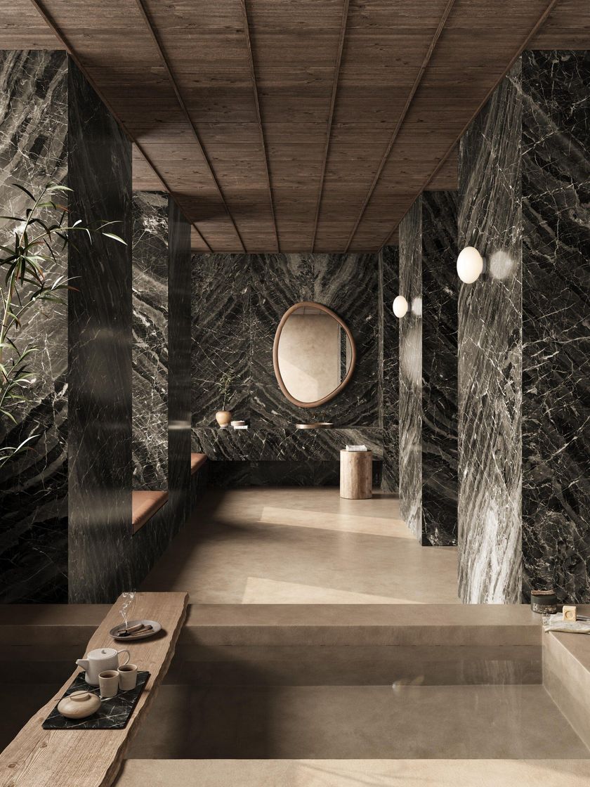 BELLAGIO Marble slabs for design and architectural applications By MARGRAF