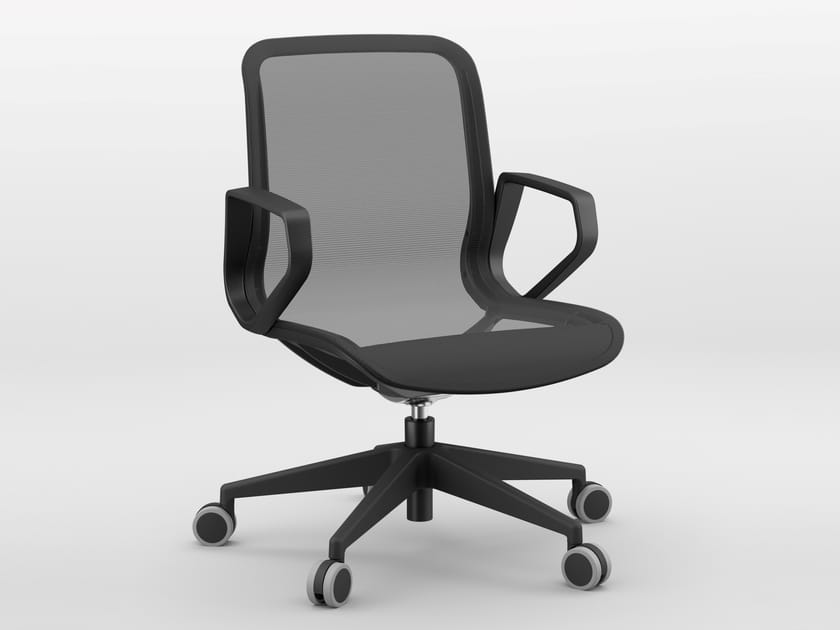 MARILU' | Medium back office chair By Jes