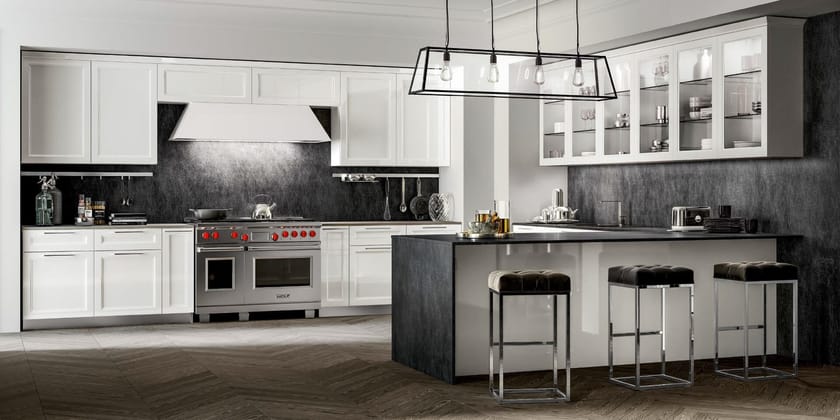 MARILYN Kitchen with peninsula By Composit | design Delta Studio