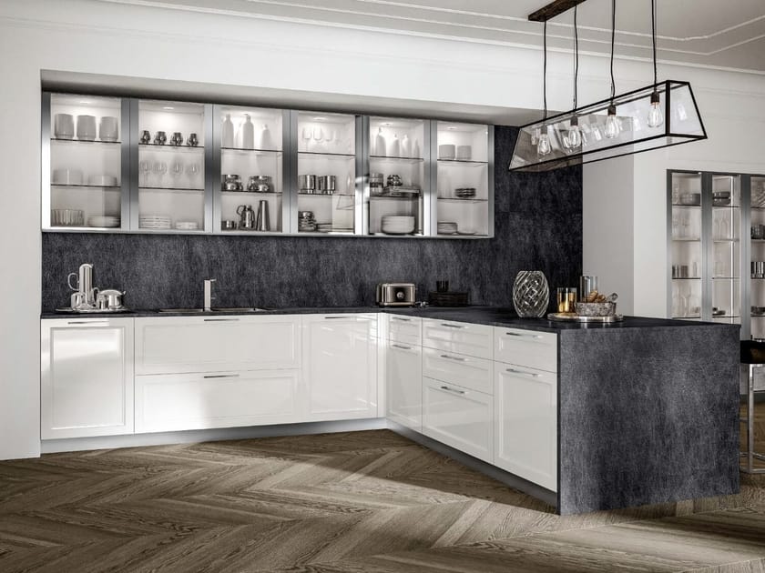 MARILYN Kitchen with peninsula By Composit | design Delta Studio