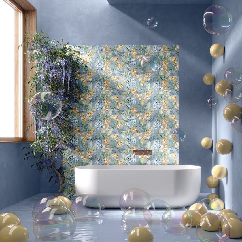 PANTONE 2.0 INDACO Wandverkleidung By MARINER