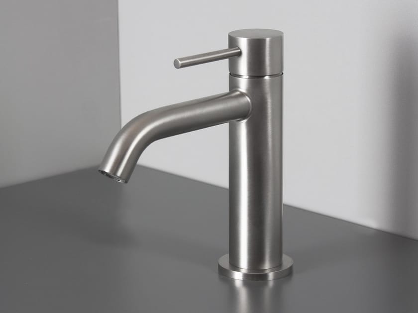 Miscelatore per lavabo monoforo in acciaio inox MARLEY 0341119X By ...