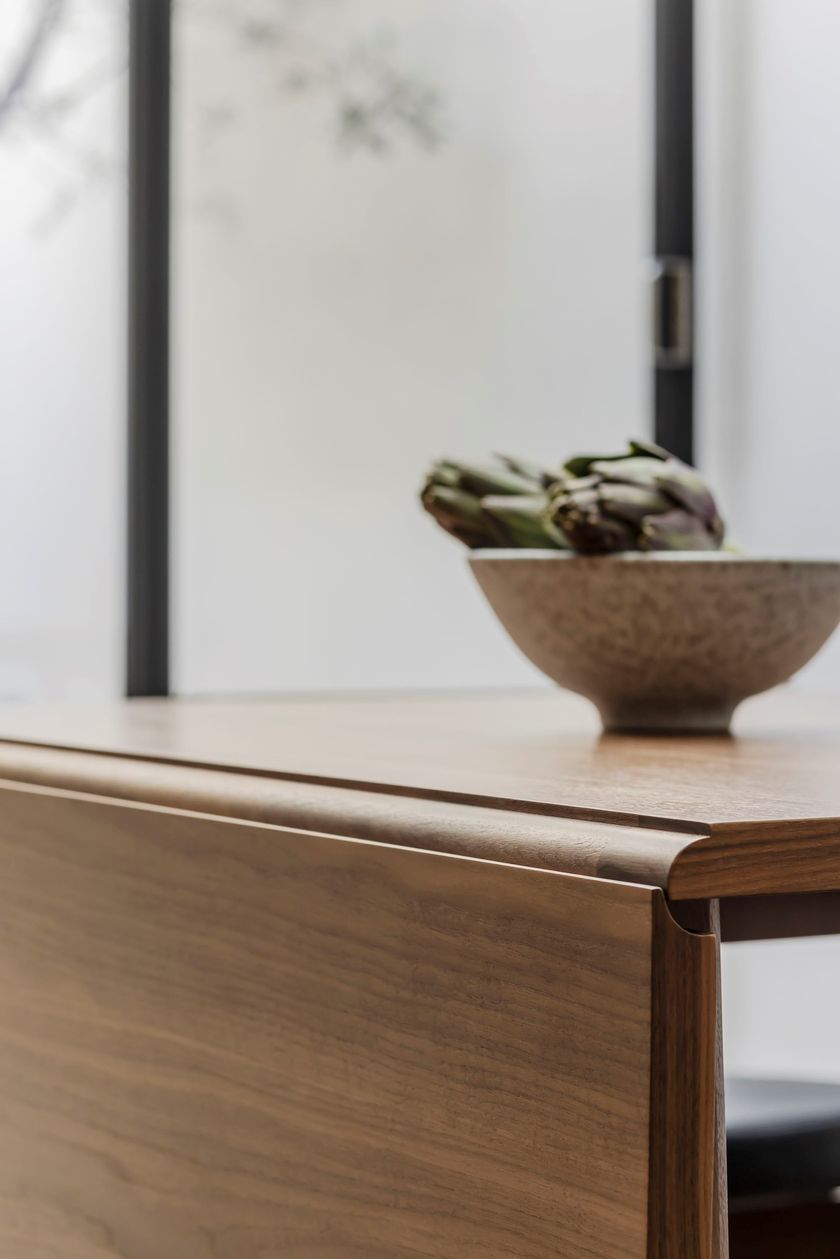 MARLOW | Table en noyer Table extensible rectangulaire rabattable en ...