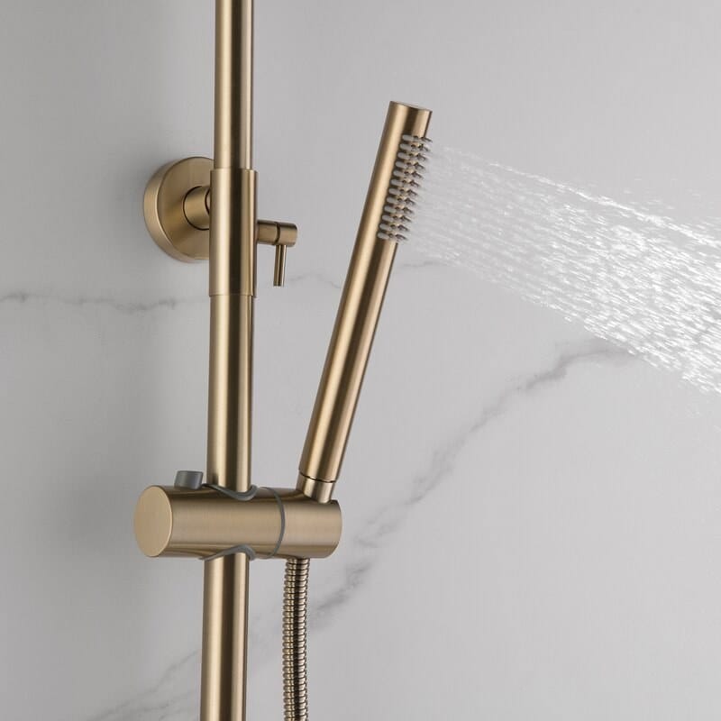 FS15037BG | Shower set External shower set with hand shower By Fontana ...