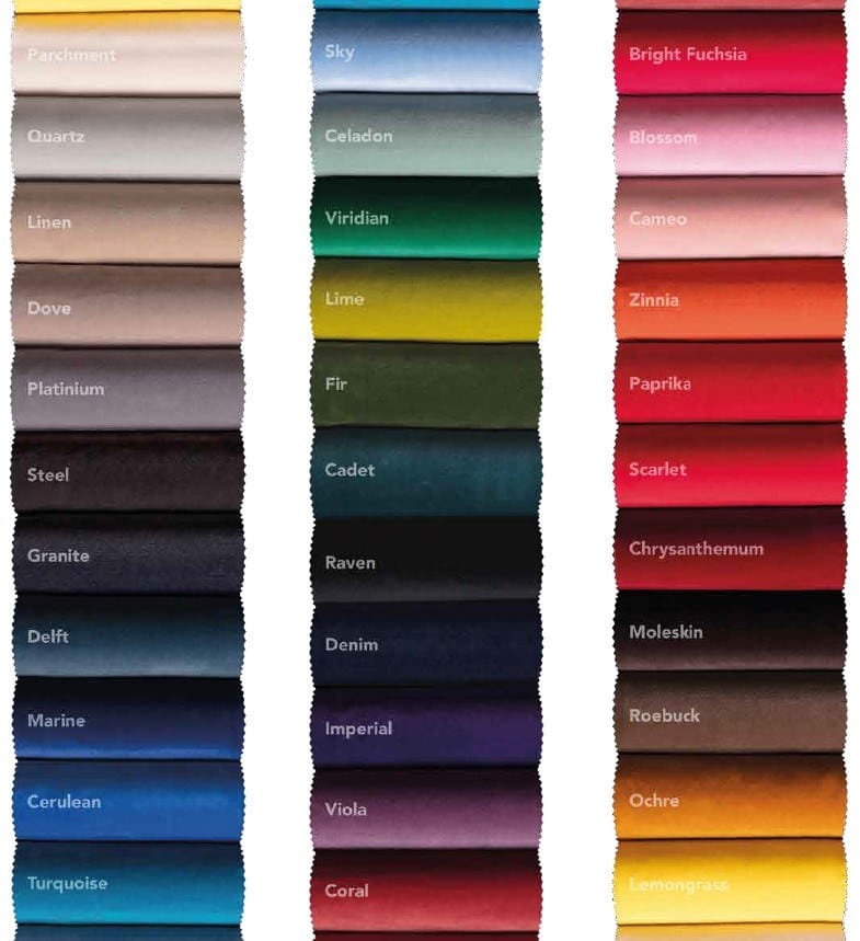 MARSHMALLOW Low velvet stool By ROYAL STRANGER