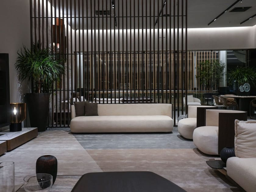 MARSILIA Fabric sofa By ENNE | design Christophe Pillet