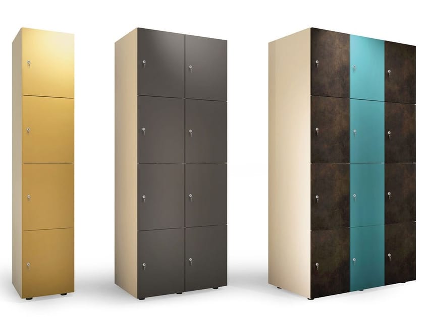 MASTER Melamine-faced chipboard Locker By FIT INTERIORS