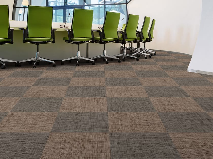 LVT flooring with textile effect MATRIX 70 - WEAVES By IVC Commercial