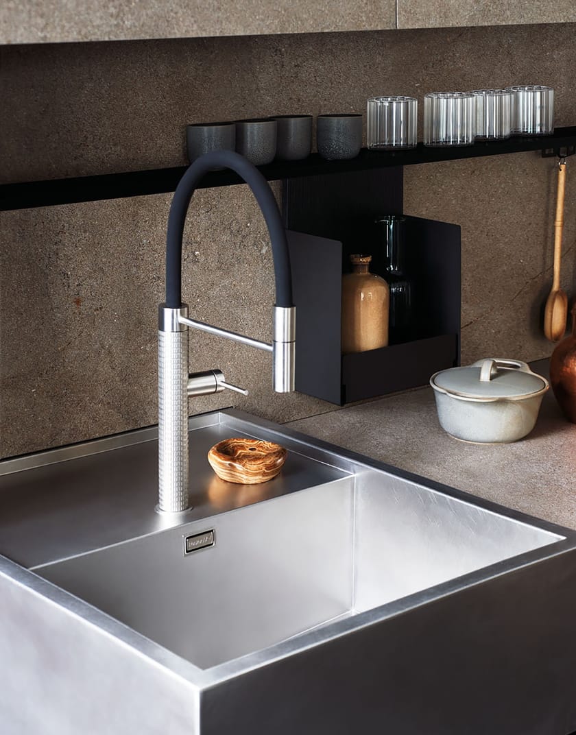 Linear fitted kitchen MAXIMA 2.2 - REFINED INTIMACY By Cesar design R&D ...