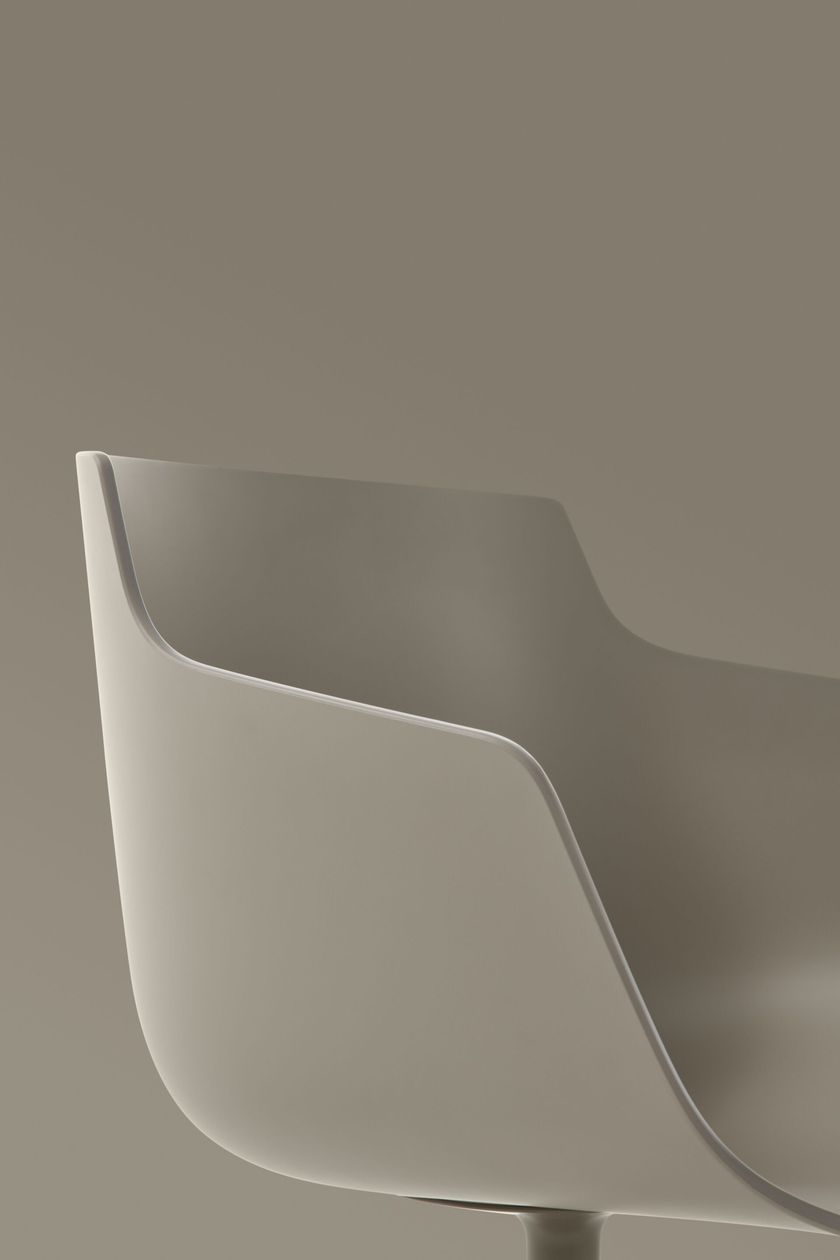 FLOW ARMCHAIR Swivel upholstered chair By MDF Italia | design Jean ...