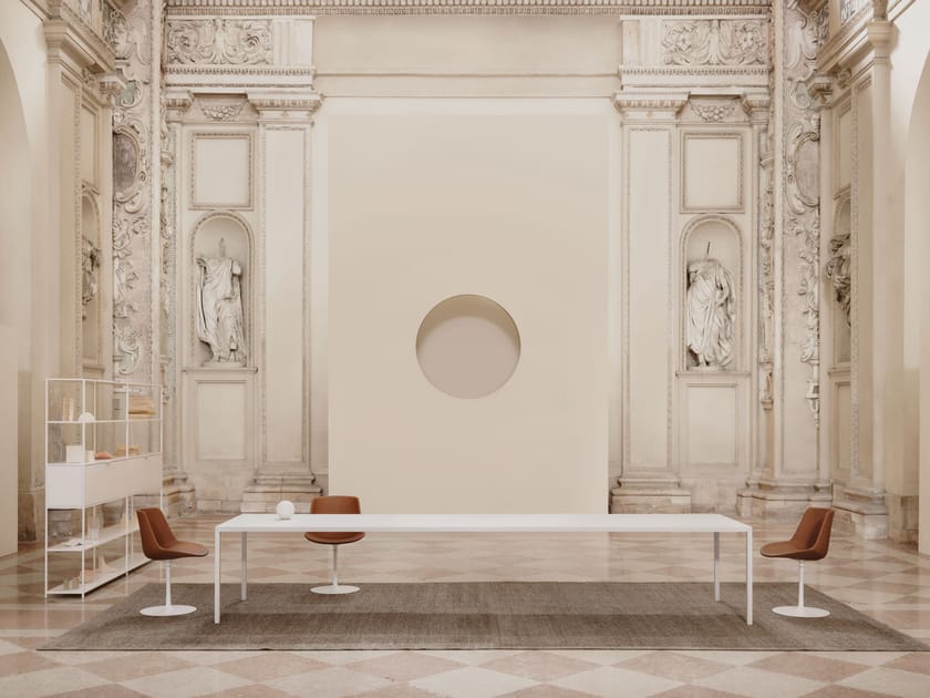 TENSE MATERIAL | Stone table Rectangular stone table By MDF Italia ...