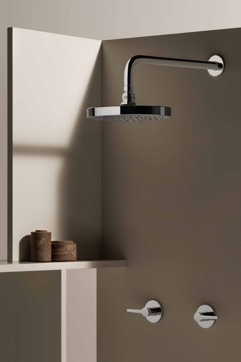 Wall-mounted brass washbasin mixer MEDAMEDA ZMM5729 Medameda Collection ...