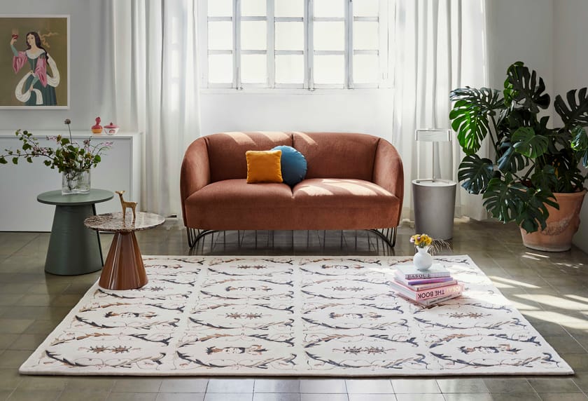 MEDIEVAL FACES rug By GAN