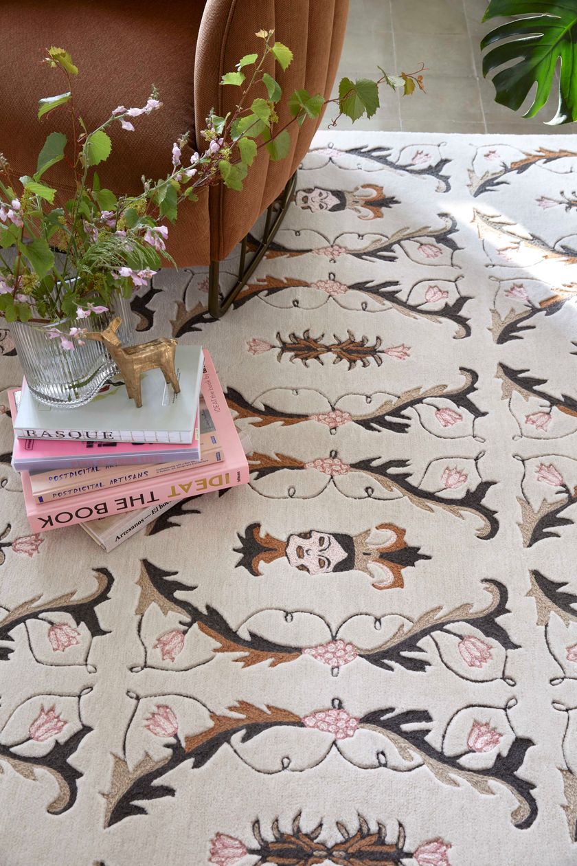 MEDIEVAL FACES rug By GAN