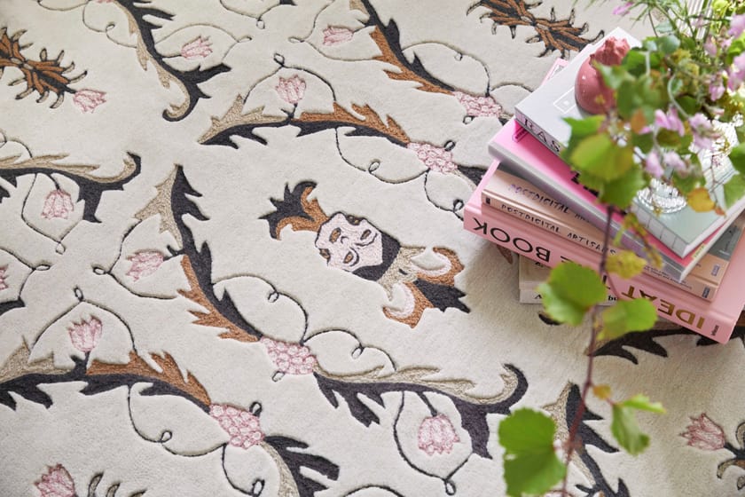 MEDIEVAL FACES rug By GAN