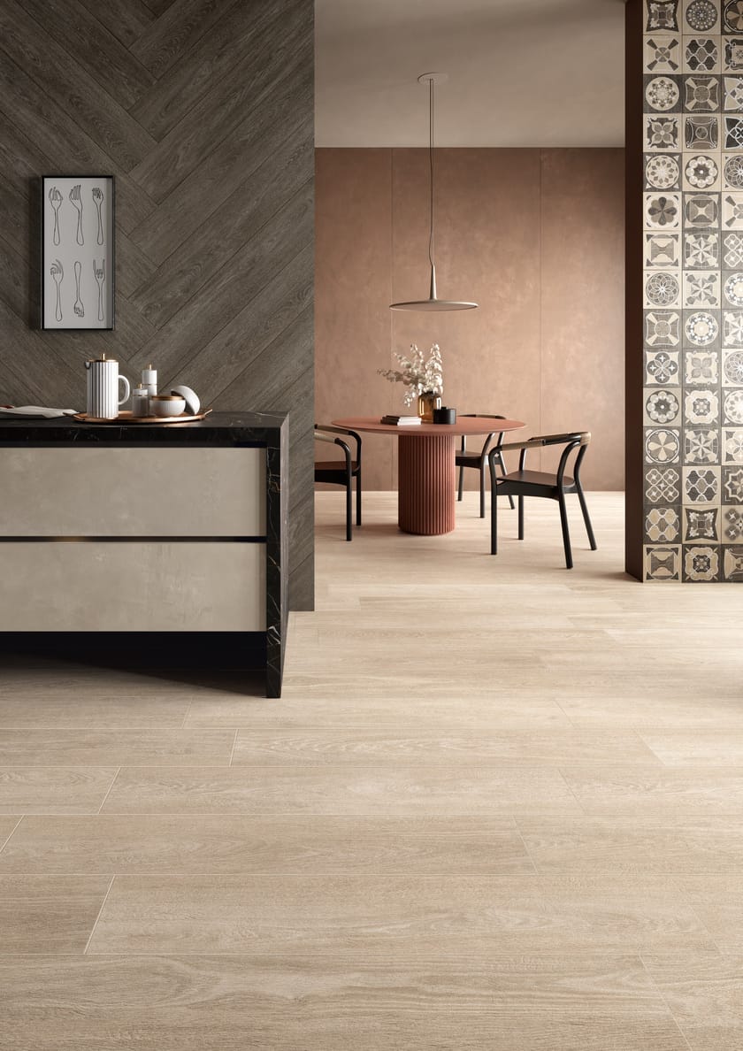 Porcelain stoneware wall/floor tiles with wood effect MEET ECLECTIC ...