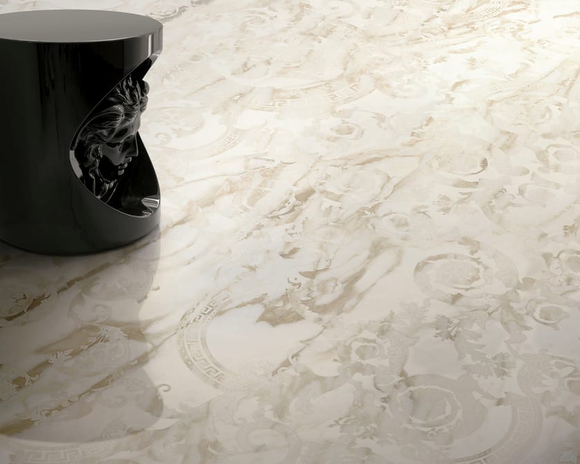 MEGABAROCCO Porcelain stoneware wall/floor tiles with marble effect By ...