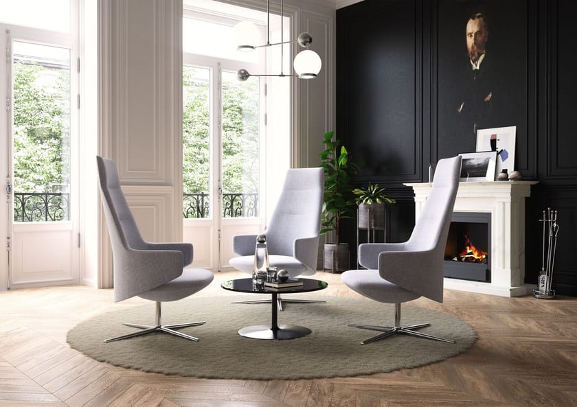 MELODY L-BR FW executive chair By LD Seating