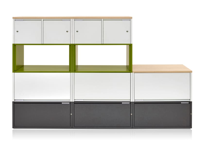 MERIDIAN Modular office storage unit By Herman Miller