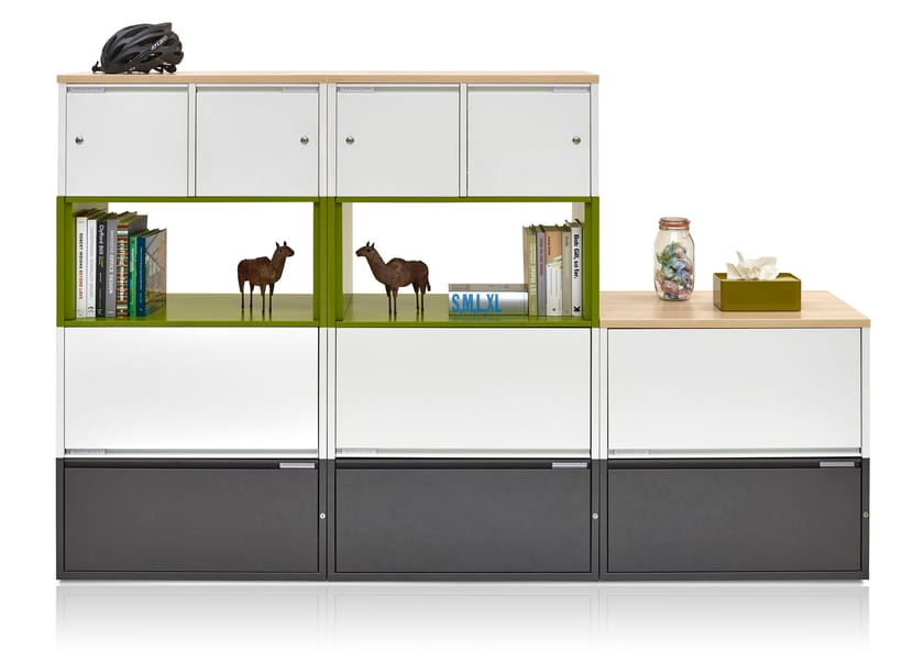 MERIDIAN Modular office storage unit By Herman Miller