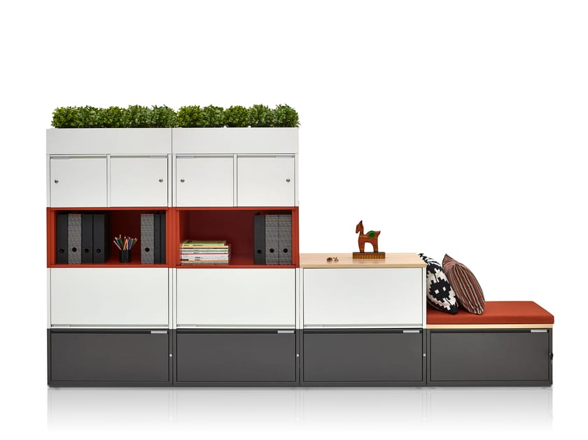 MERIDIAN Modular office storage unit By Herman Miller