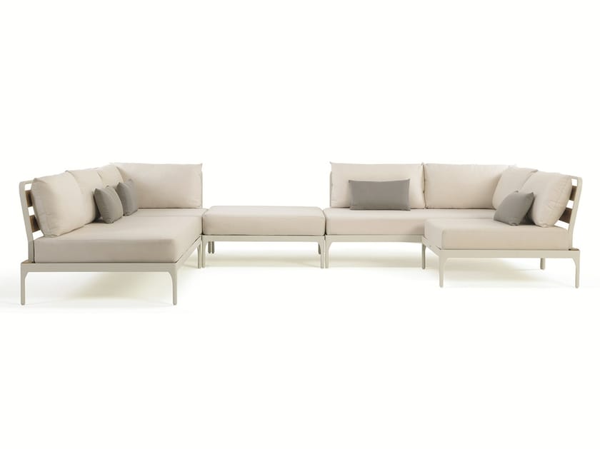 MERIDIEN | Modular garden sofa By Ethimo
