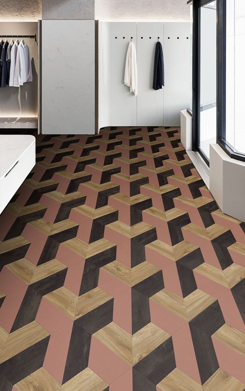 Pavimento in LVT STUDIO MOODS - MESH By IVC Commercial