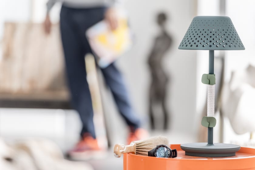 LED aluminium table lamp MESH - LIMITED EDITION By Platek design Baolab ...