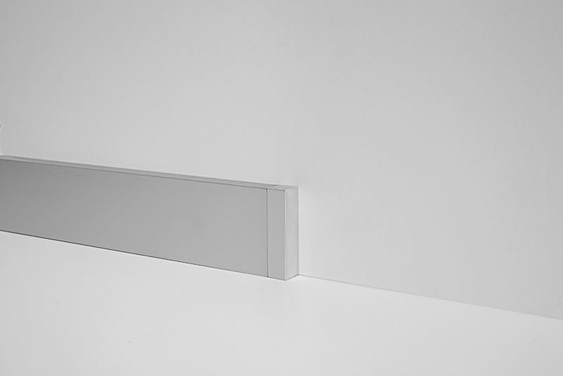 METAL LINE 89 Aluminium skirting board By PROFILPAS
