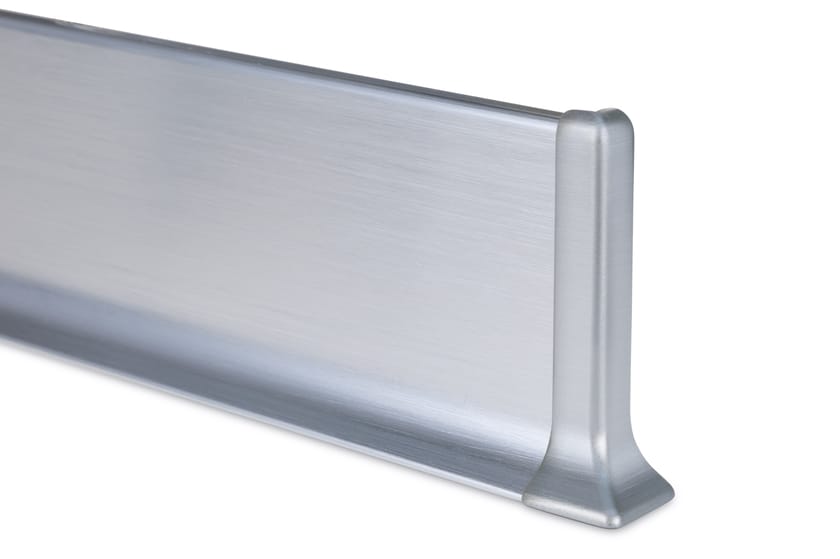 METAL LINE 90 Aluminium skirting board By PROFILPAS