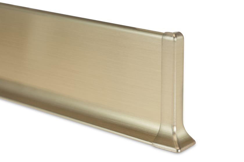 METAL LINE 90 Aluminium skirting board By PROFILPAS