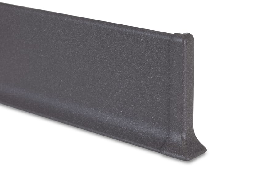 METAL LINE 90 Aluminium skirting board By PROFILPAS