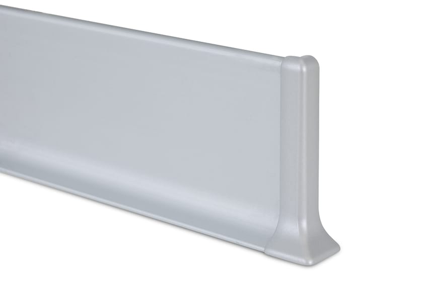 METAL LINE 90 Aluminium skirting board By PROFILPAS